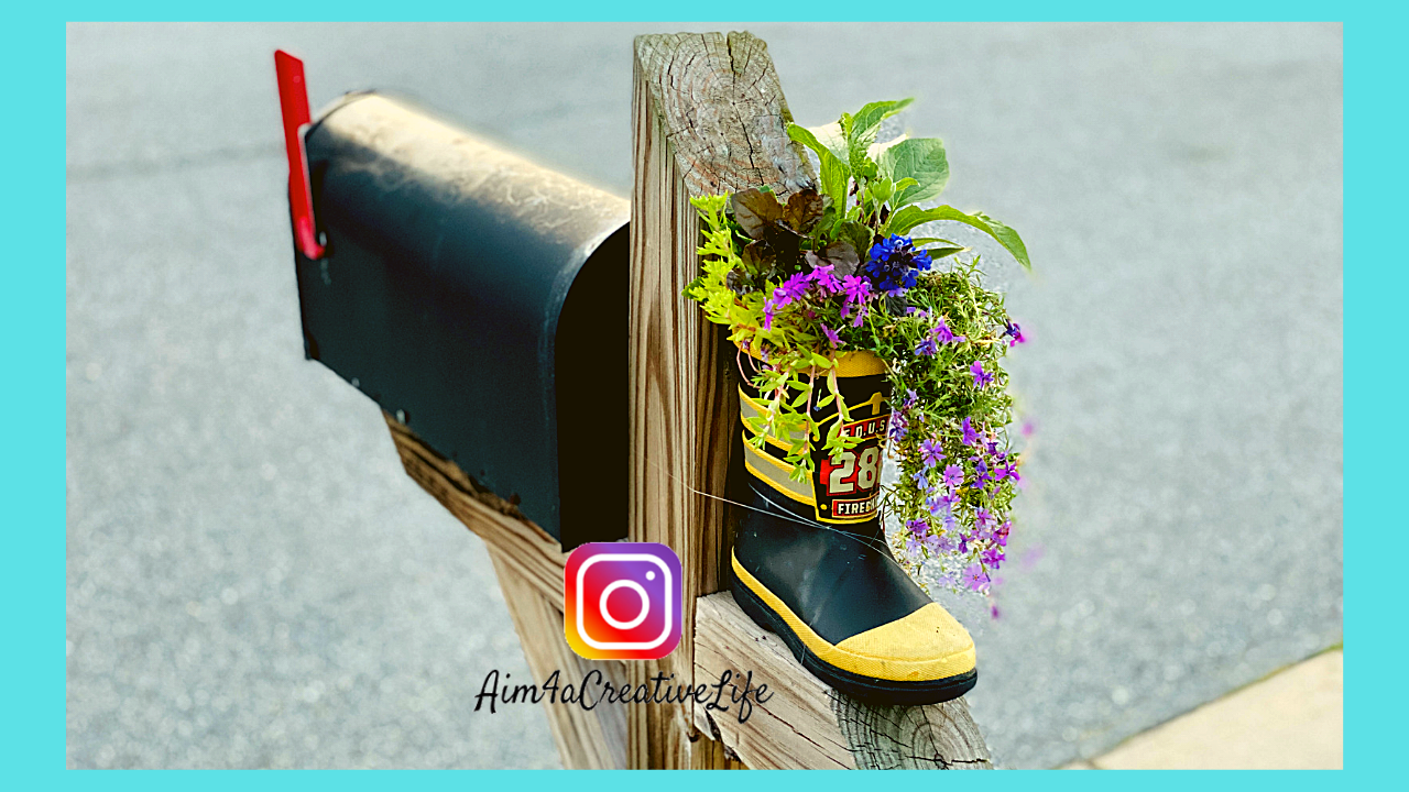 Boot Upcycle Mother’s Day Gift (to Myself. hah!)